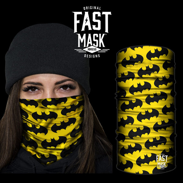 The Bat Signal Neck Gaiter *Now With Sewn Edges* - Live Fast Gear
