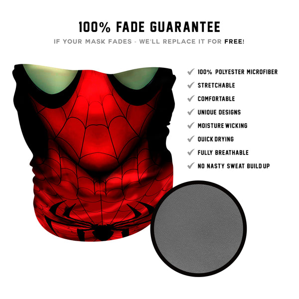 Web Slinger Spider Face Mask | Fast Mask - Live Fast Gear