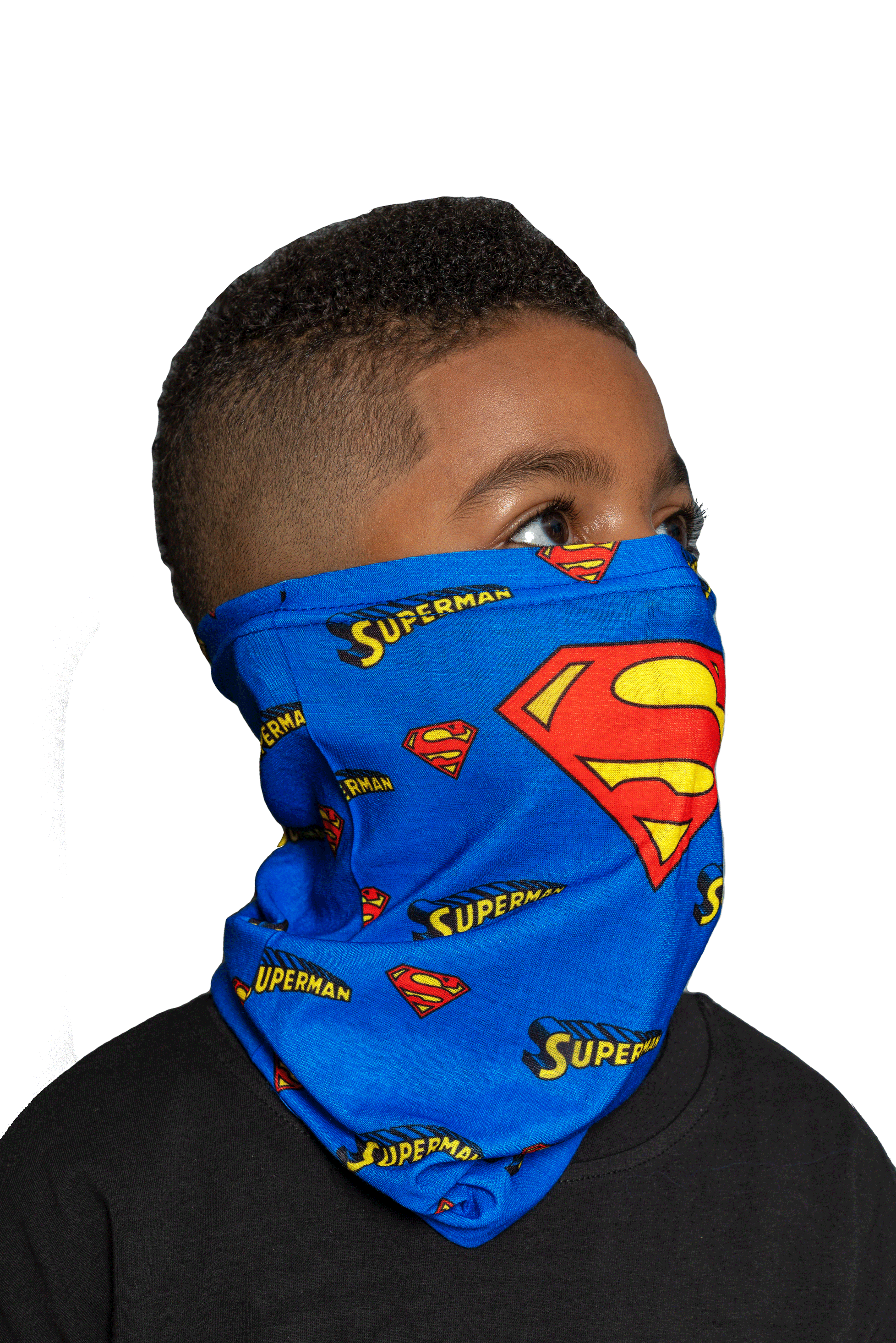 Jr. Superboy Fast Mask * Now with Sewn Edges* - Live Fast Gear