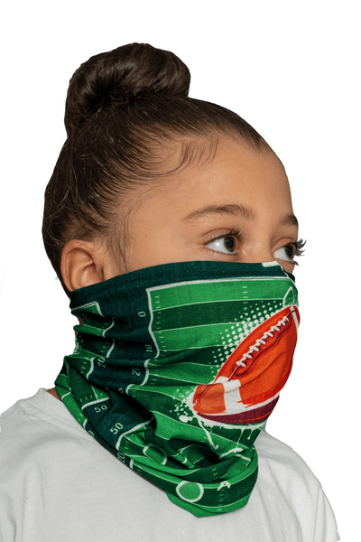 Jr Football Touchdown Fast Mask * Now with Sewn Edges* - Live Fast Gear